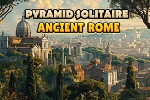 Pyramid Solitaire - Ancient Rome - Y8 Games